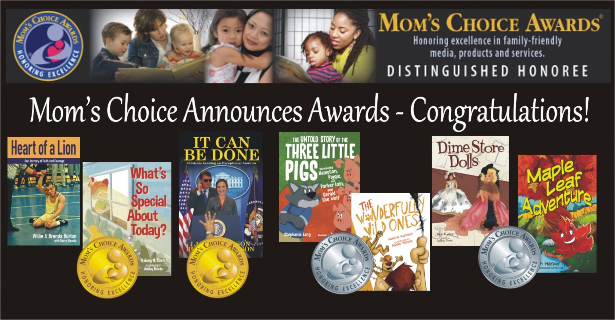 Mom’s Choice Announces 2019 Awards – Headline Books